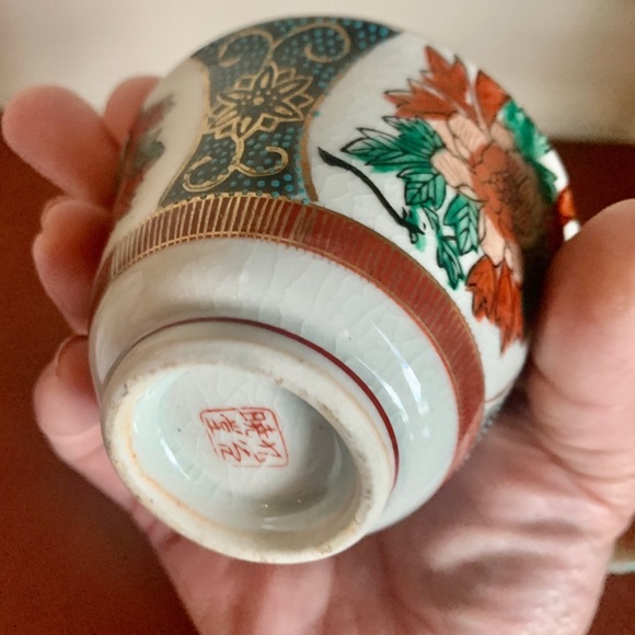 Vintage | Accents | Antique Satsuma Raised Relief Porcelain Rice Dish ...